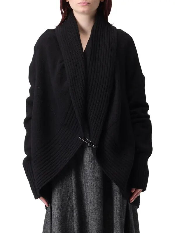 Alberta Ferretti Shawl Collar Sweater - Black