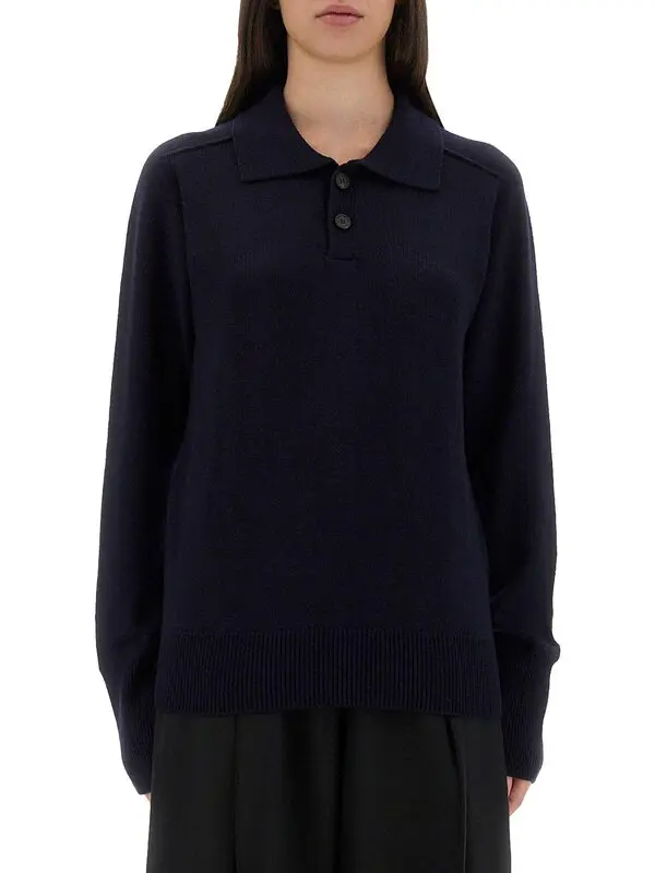 Studio Nicholson Polo Shirt - Blue