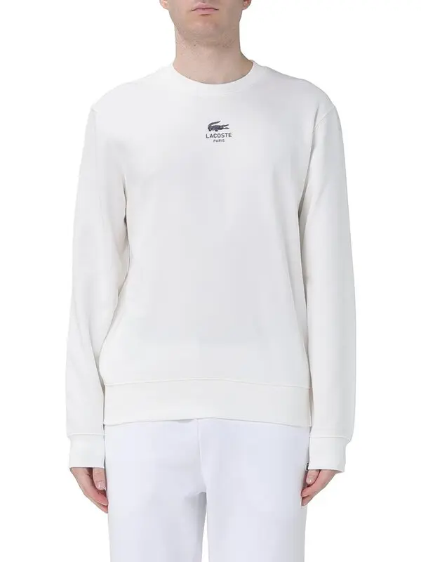 Lacoste Crewneck Sweatshirt - White