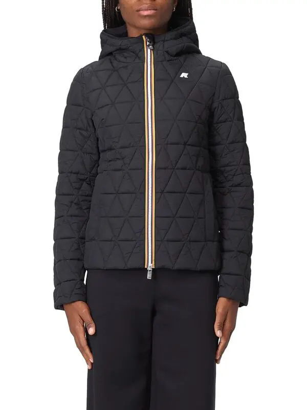 K-WAY Quilted Jacket - Black