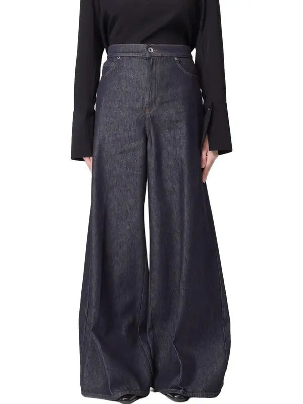 Max Mara Wide Leg Jeans - Blue