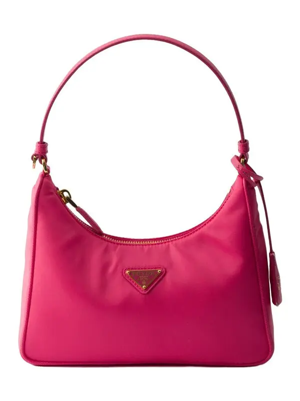 Prada Re-edition 2005 Re-nylon And Saffiano Mini Bag - Peony Pink