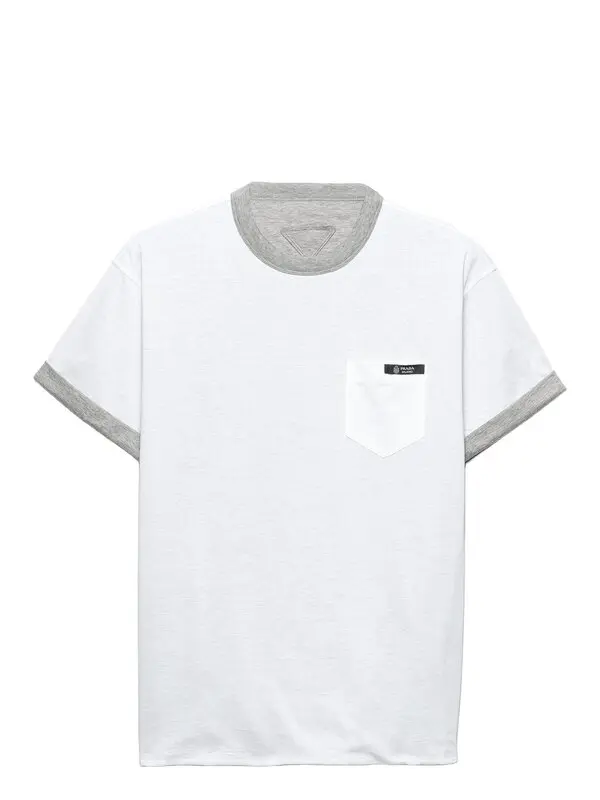 Prada Reversible Cotton T-shirt - White