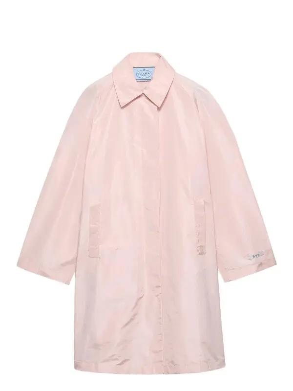 Prada Technical Taffeta Coat - Pink