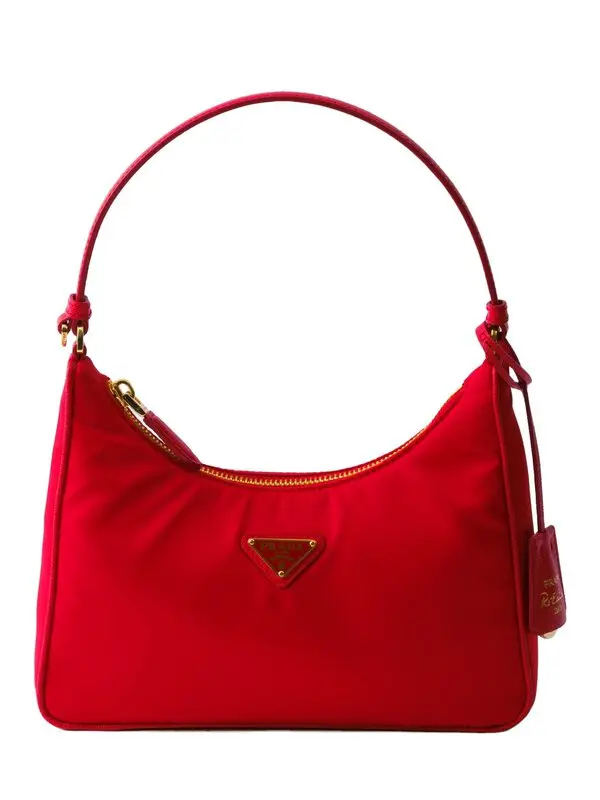 Prada Re-edition 2005 Re-nylon And Saffiano Mini Bag - Red