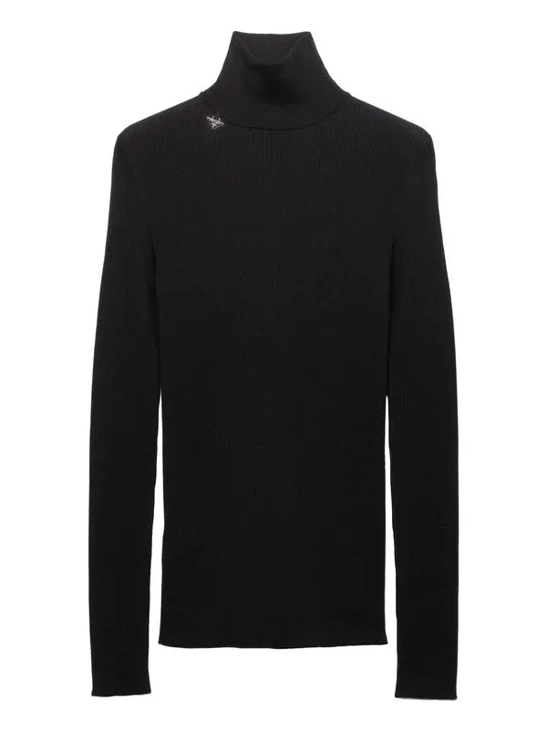 Prada Wool Turtleneck - Black