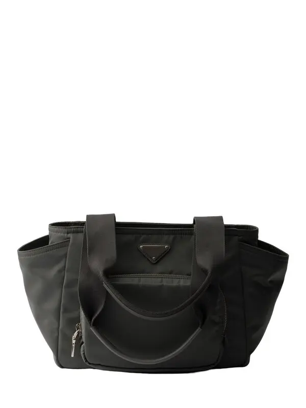 Prada Re-nylon Tote Bag - Mercury Gray