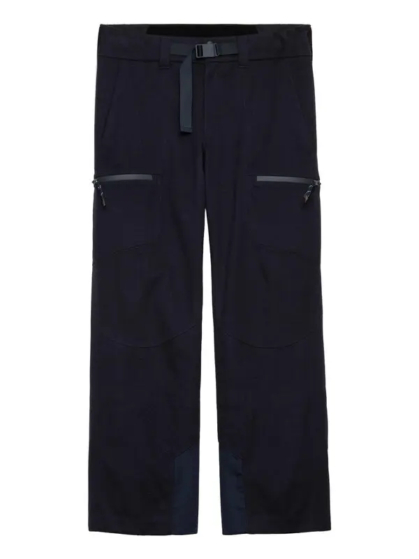 Prada Technical Cashmere Pants - Navy