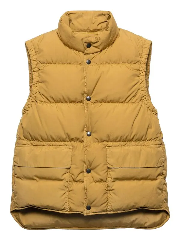 Prada Cotton Down Vest - Khaki