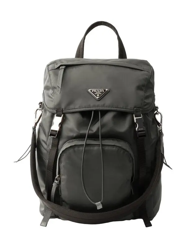 Prada Re-nylon Backpack - Mercury Gray