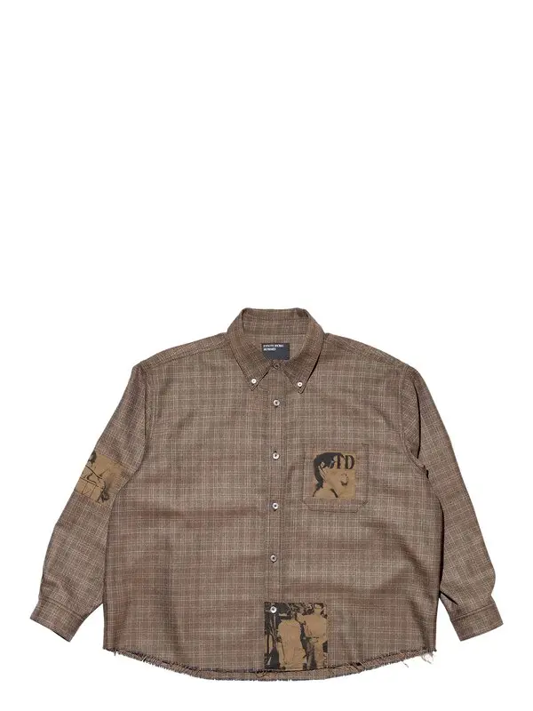 Enfants Riches Déprimés Assemblage Flannel - Brown