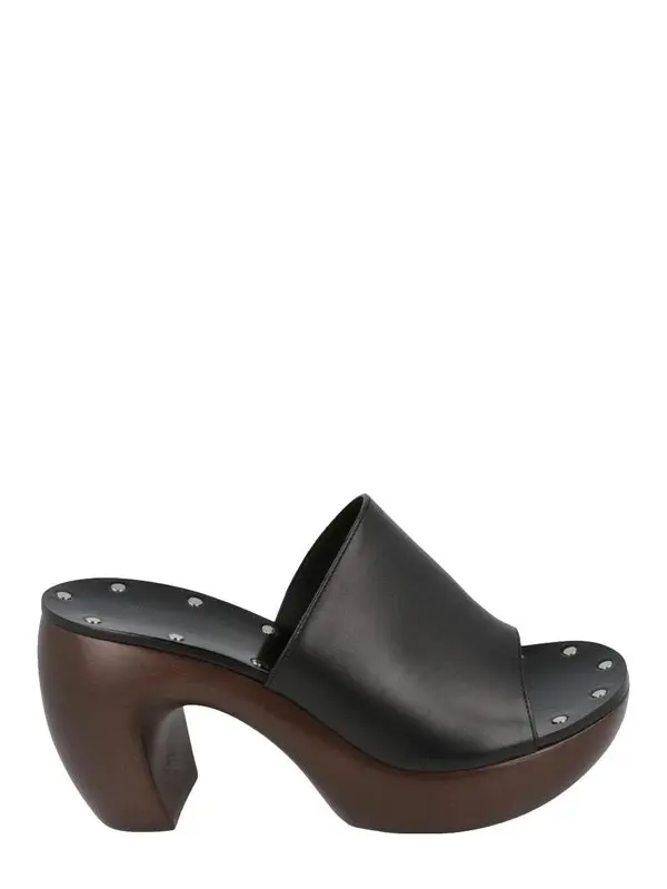Givenchy G Clog Heel Sandal - Black