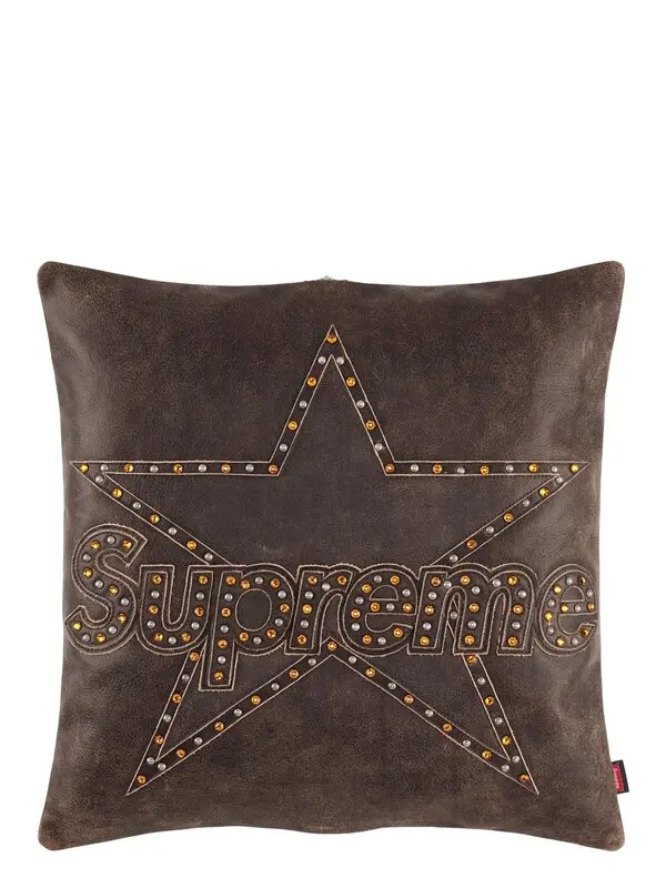 Supreme X Vanson Leathers X B.b. Simon Pillow - Brown