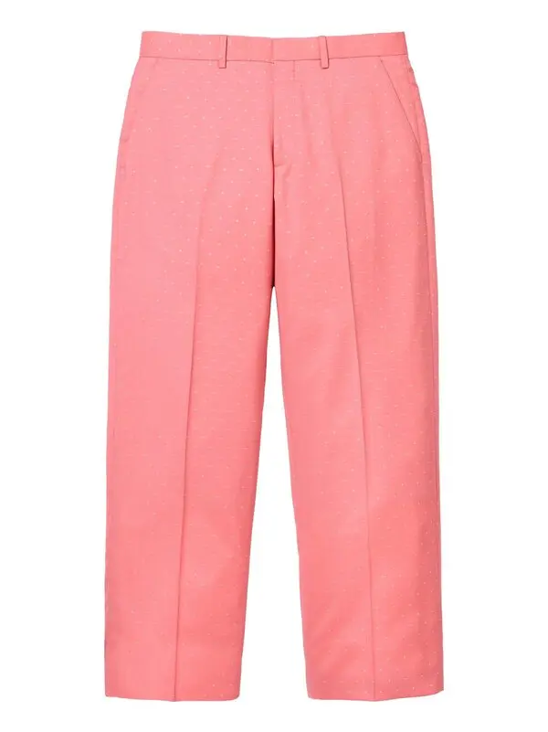 Supreme Metallic Dot Trousers - Pink