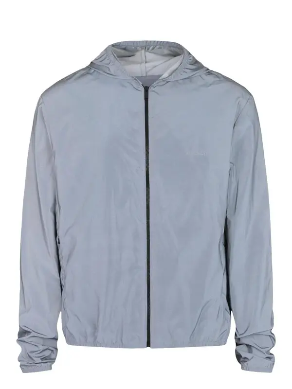 Givenchy Reflective Hooded Windbreaker - Blue