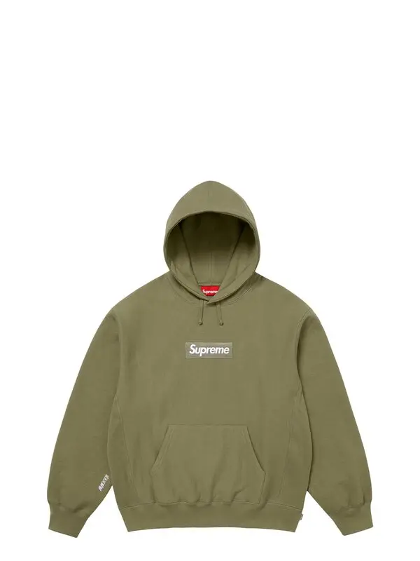 Supreme Box Logo Hooded Sweatshirt - Green
