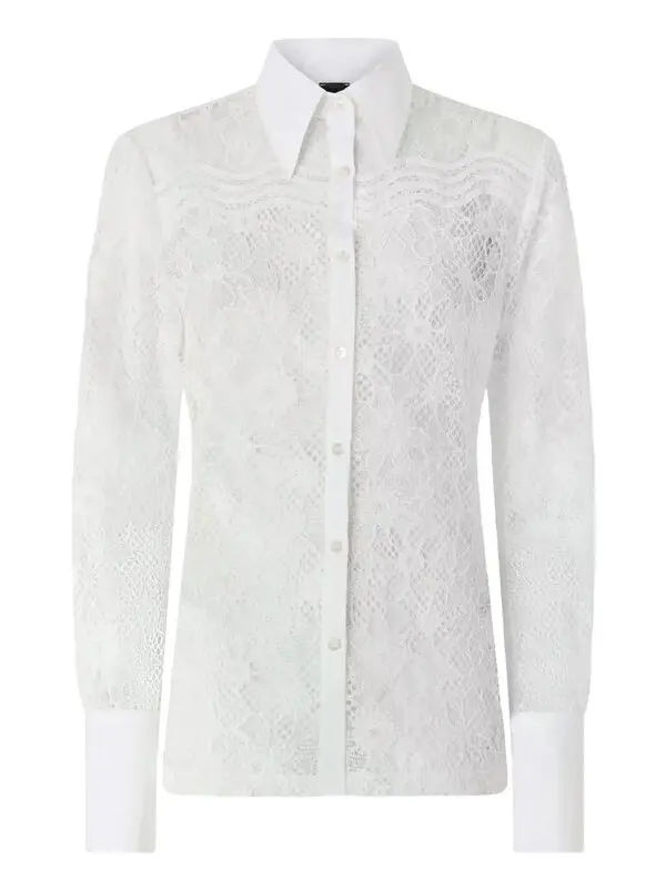 Pinko Lace Shirt - White