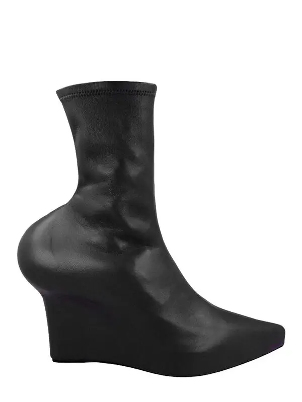 Givenchy Wedge Ankle Boots - Black