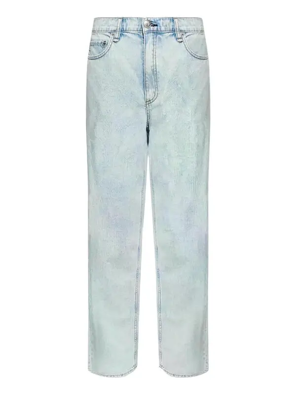 Rag & Bone Logo-patch Jeans - Blue