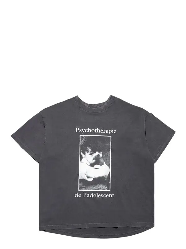 Enfants Riches Déprimés Psychothérapie De L'adolescent' T-shirt - Black