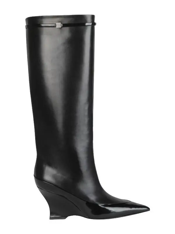 Givenchy Raven Wedge Boots - Black