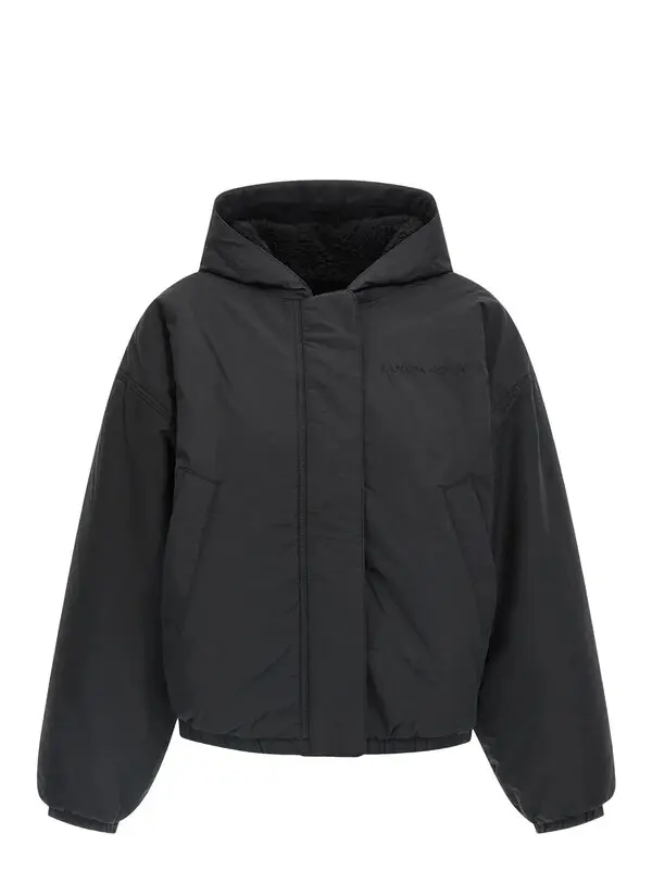 Canada Goose Alberni Reversible Fleece Bomber - Black