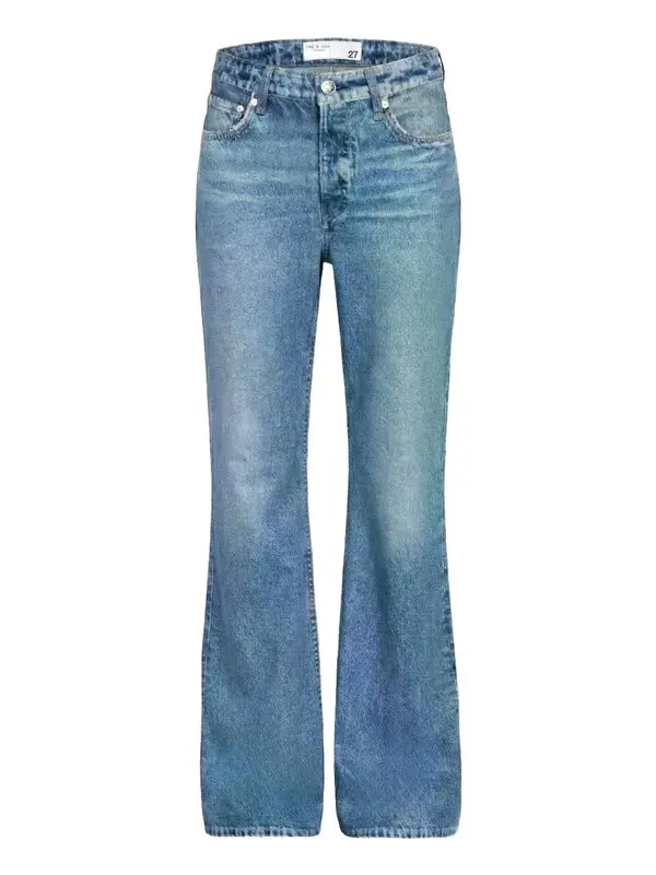 Rag & Bone Miramar Flared Jeans - Blue