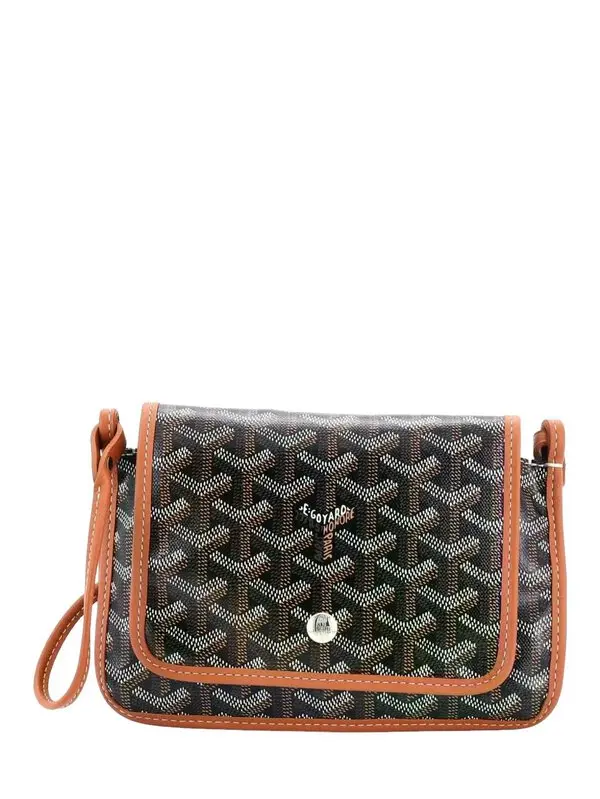 Goyard Plumet Coated Canvas Crossbody - Brown