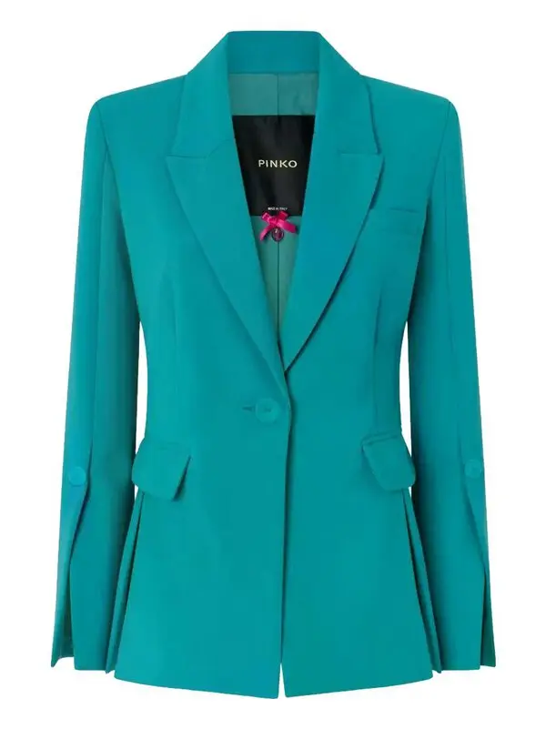 Pinko Single-breasted Jacket - Blue