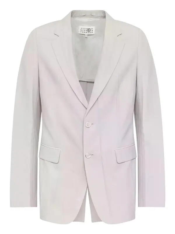 MAISON MARGIELA Virgin Wool-blend Blazer - Neutrals