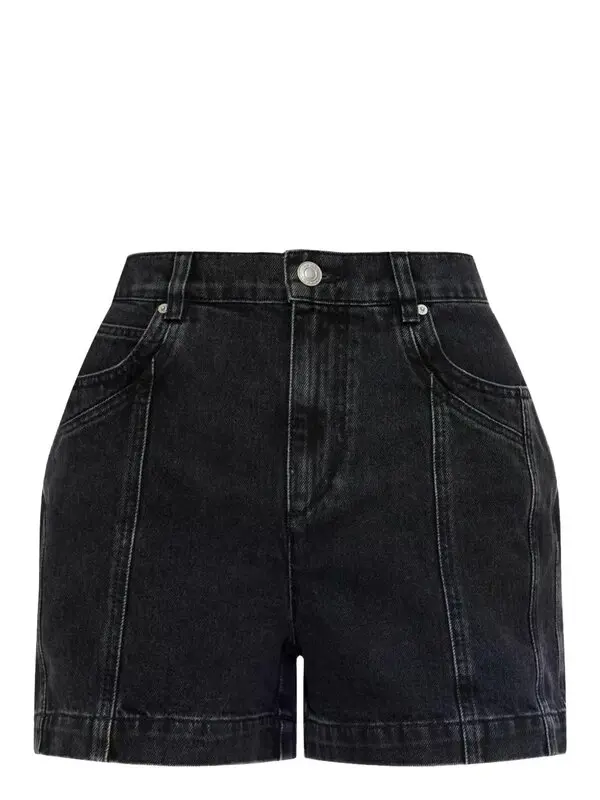 MARANT ETOILE Joely Panelled Shorts - Black