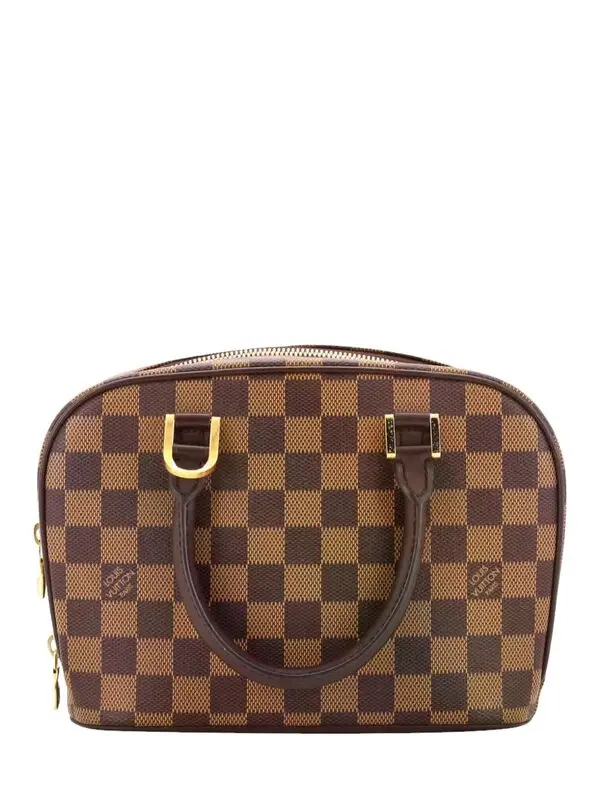 LOUIS VUITTON Sarria Handbag Damier Mini Satchel - Brown