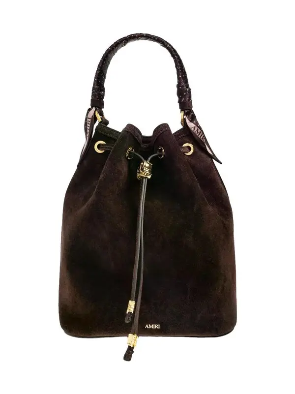 Amiri Mini Ma Bucket Bag - Brown