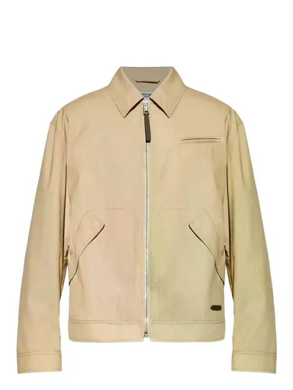 Moschino Flap-pocket Jacket - Neutrals
