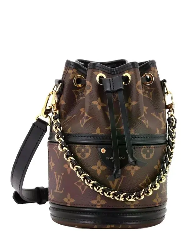 LOUIS VUITTON Canoe Monogram Canvas Bucket Bag - Brown