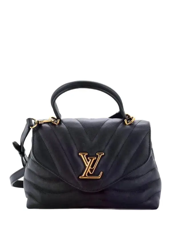 LOUIS VUITTON New Wave Hold Me Top Handle Quilted Satchel - Black