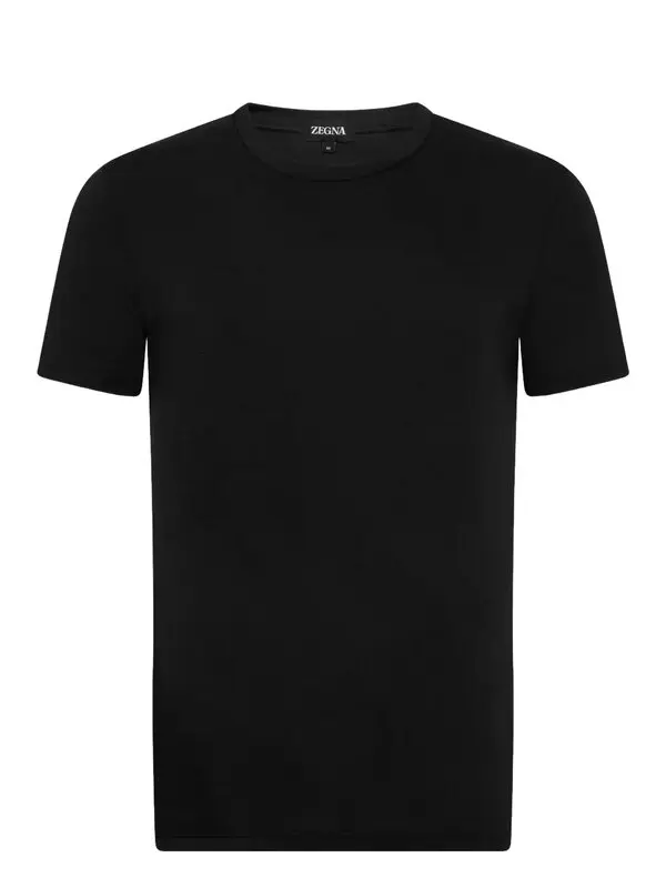 Zegna Crew-neck T-shirt - Black