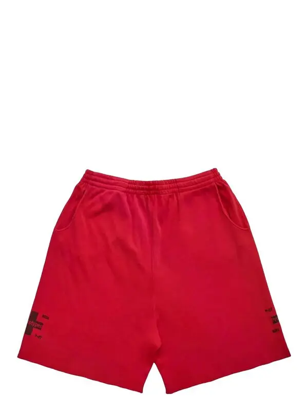 PROTOTYPES Cotton Shorts - Red