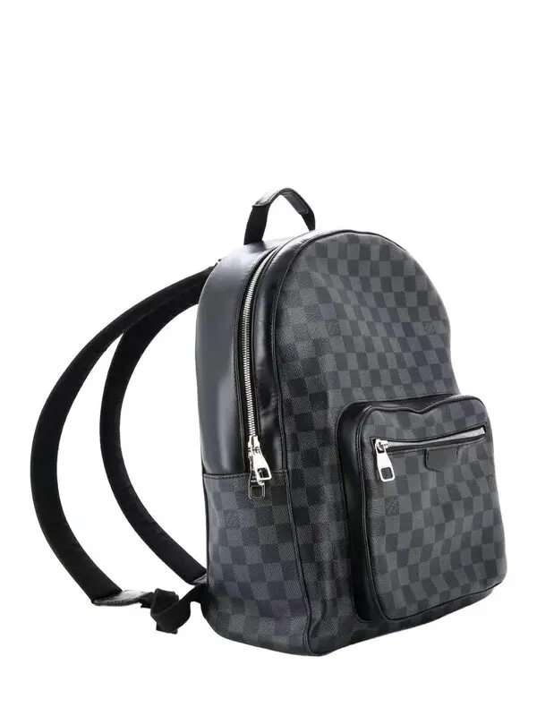 LOUIS VUITTON Damier Graphite Josh Backpack - Black