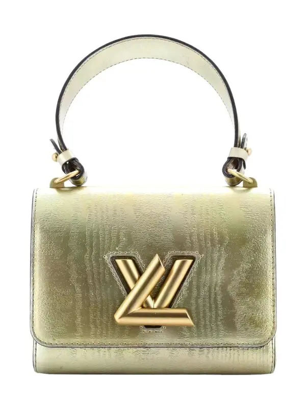 LOUIS VUITTON Twist Handbag Gravity Calfskin Pm - Gold