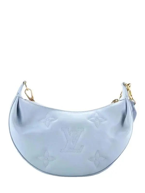 LOUIS VUITTON Over The Moon Bag Bubblegram Leather Shoulder Bag - Blue
