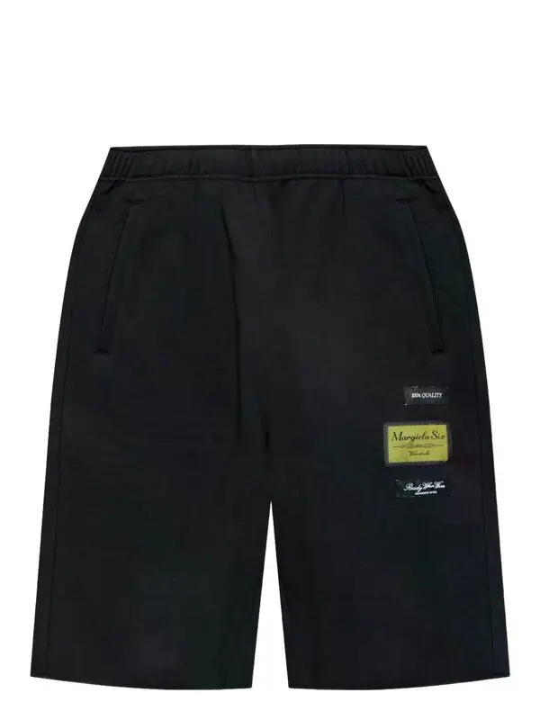 MAISON MARGIELA Patch-detail Shorts - Black