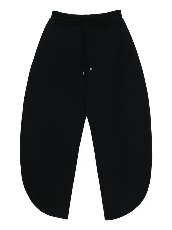 Alaïa Cotton Petal Sweatpants - Black