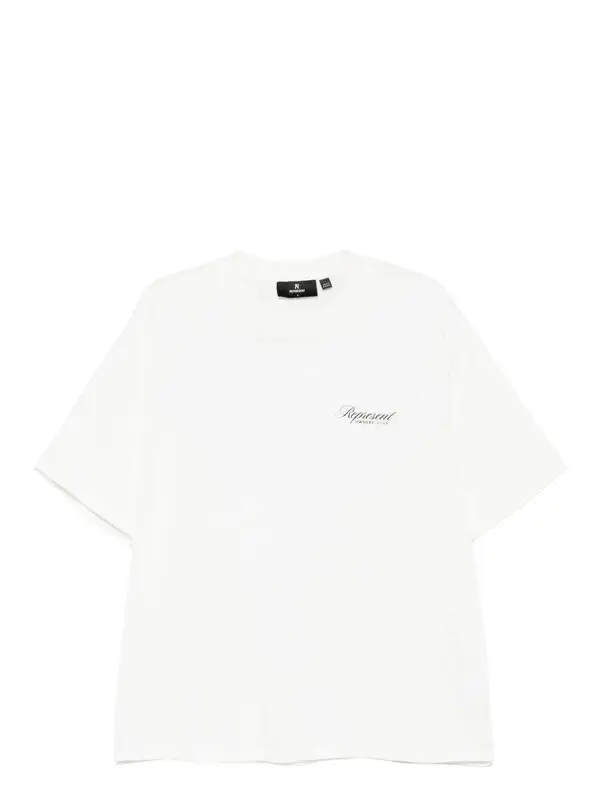 REPRESENT T-shirt Owners Club Script Tee - White