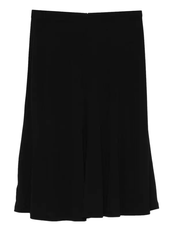TOTEME Fluid Midi Skirt - Black
