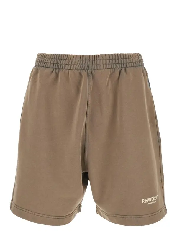 REPRESENT Bermuda Owners Club Shorts - Brown