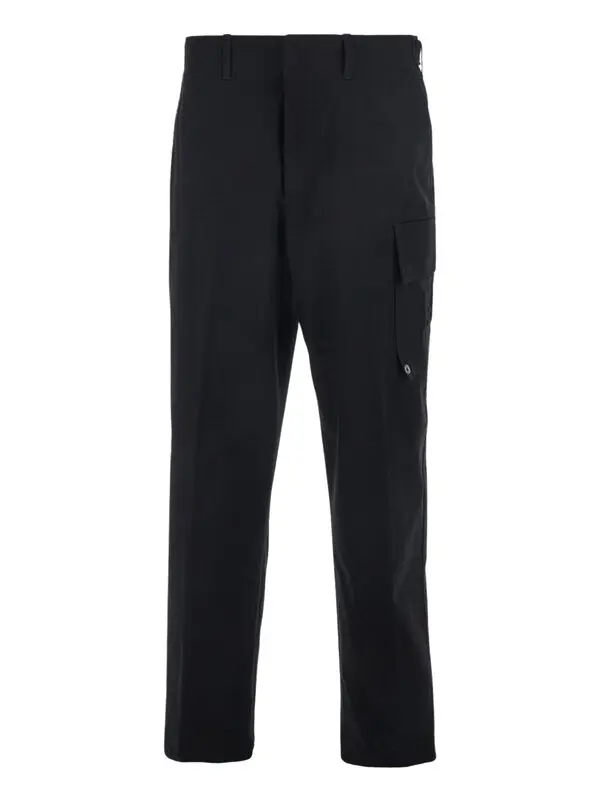 Fendi Gabardine Trousers - Black