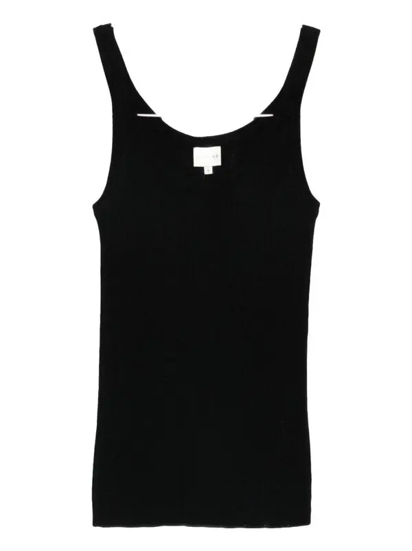 HERSKIND Hedra Wool Tank Top - Black
