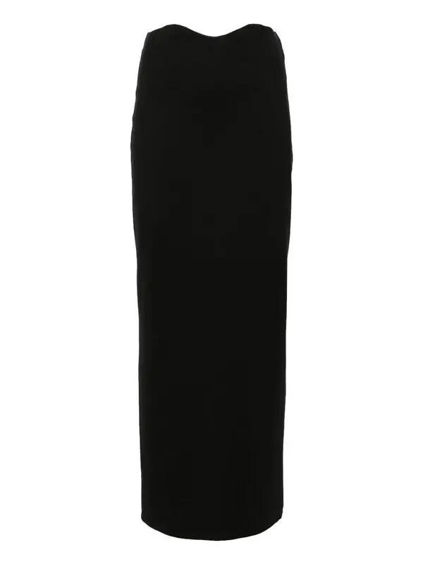 Staud Skirt With Logo - Black