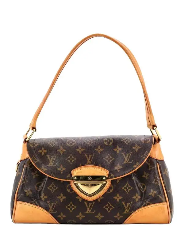 LOUIS VUITTON Beverly Handbag Monogram Canvas Mm - Brown
